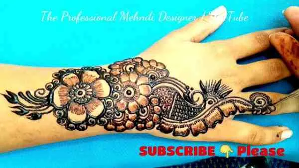 50 Stunning BackHand Mehndi Design Pictures and YouTube Videos ...